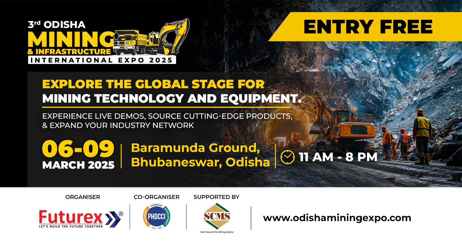 3rd Odisha Mining & Infrastructure International Expo 2025